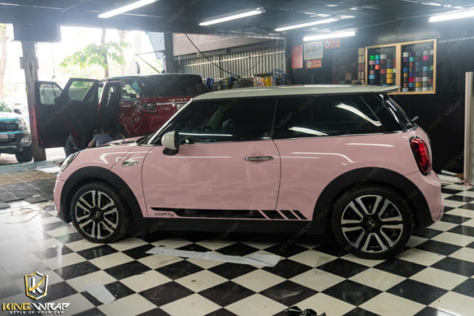 Dán Decal Đổi Màu Xe Mini Cooper S Màu Mới Độc Lạ